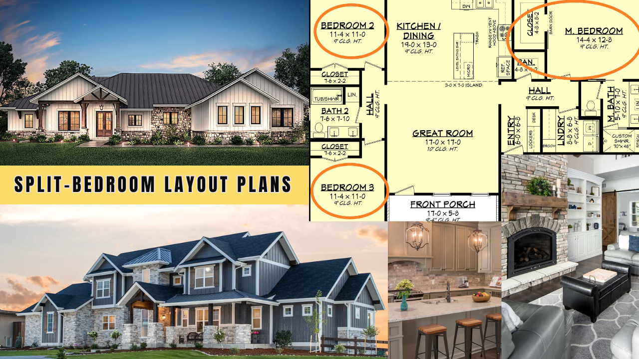 Non Split Bedroom House Plans The Ultimate Floor Plans For