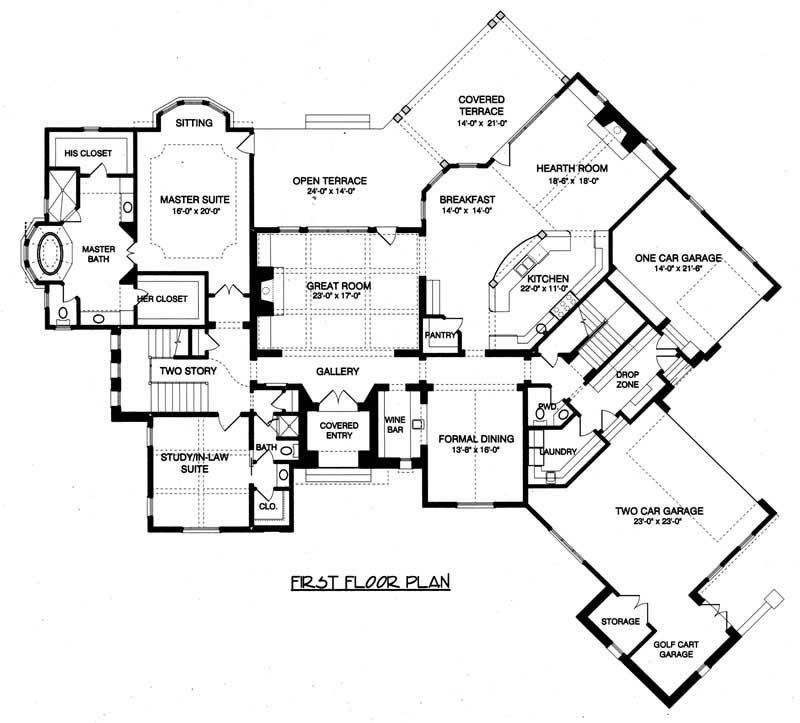 Country House Plans - Luxury Home Plans EDG-6275 # 18792