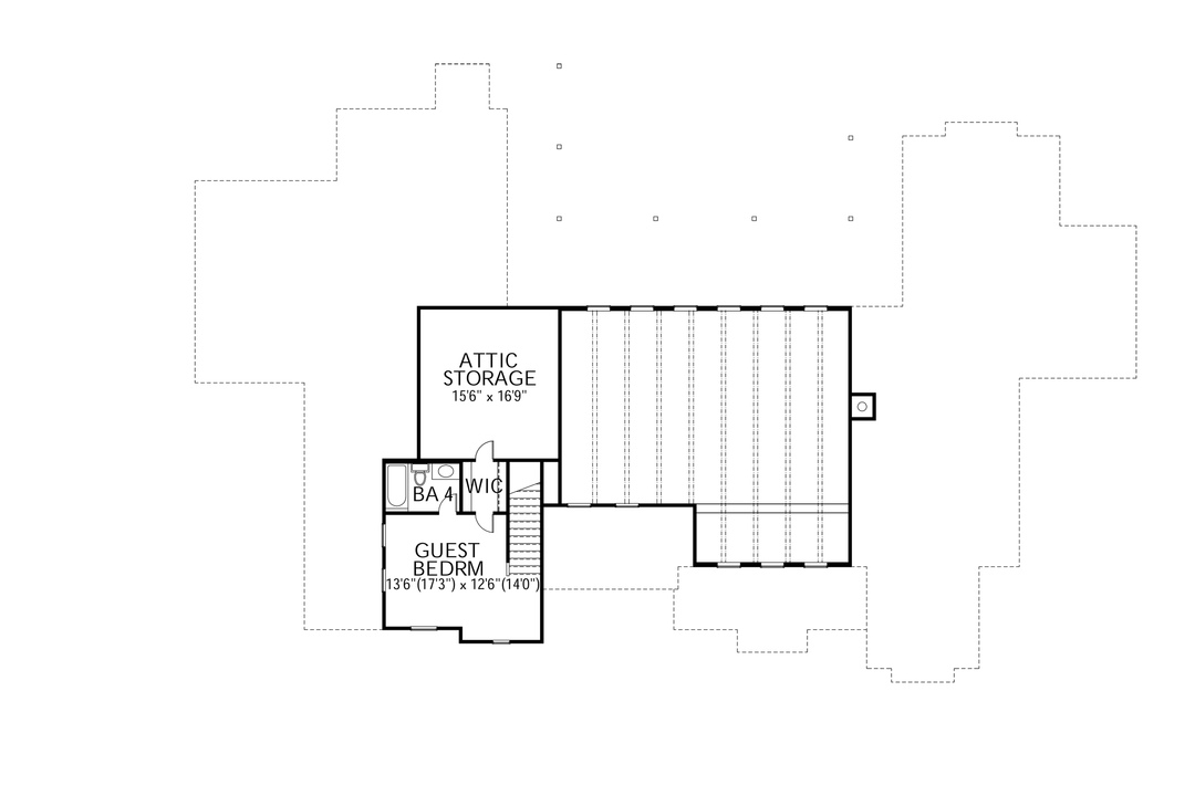 4 Bedrm, 3382 Sq Ft Luxury Texas Hill Country House Plan #136-1034