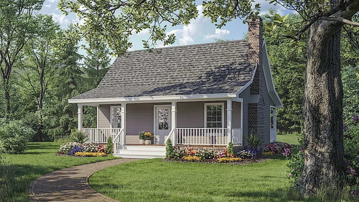 550-650 Sq Ft House Plans