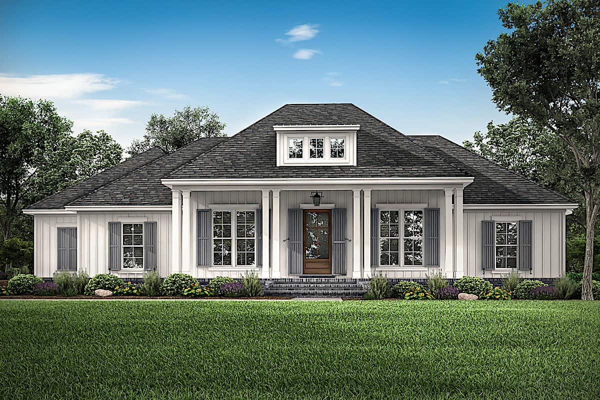 Modern Farmhouse Home Plan - 4 Bedrms, 3.5 Baths - 2780 Sq Ft - #142-1481