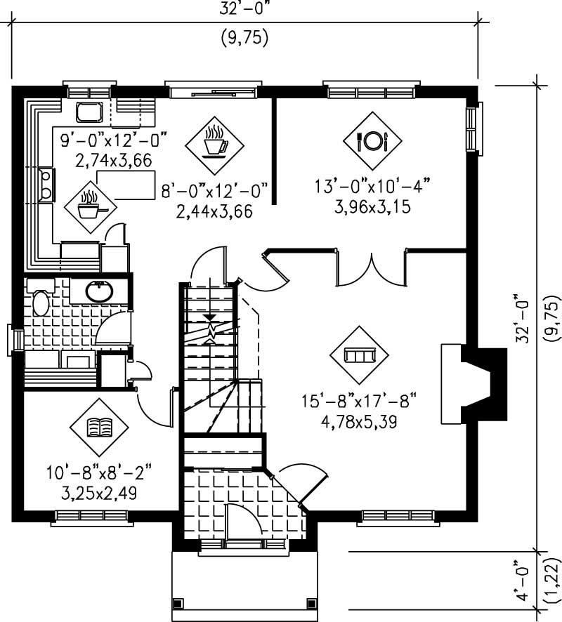 Multi-Level House Plans - Home Design PI-20800 # 12245