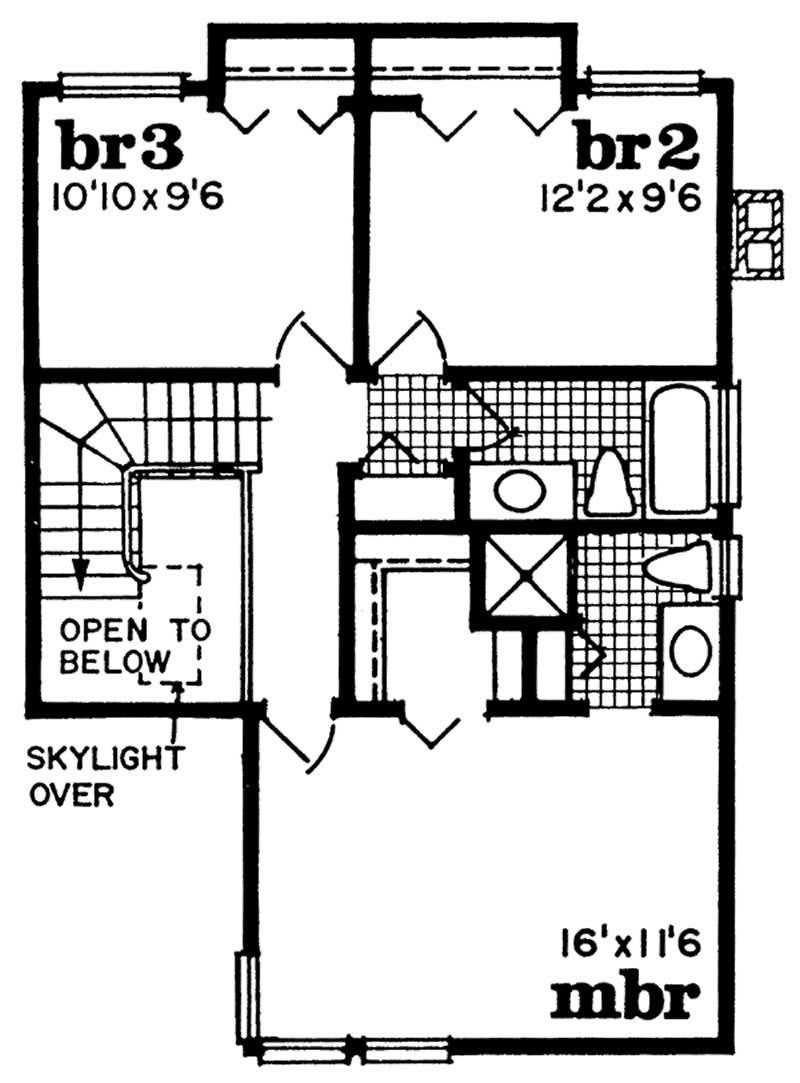 Contemporary, Traditional House Plans - Home Design sea042 # 7046