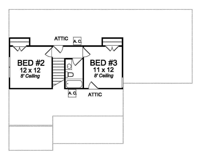3 Bedrm, 1597 Sq Ft Cottage House Plan #178-1369