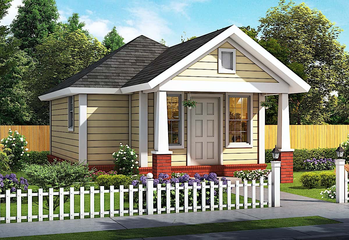 400 to 500 Sq Ft House Plans | The Plan Collection
