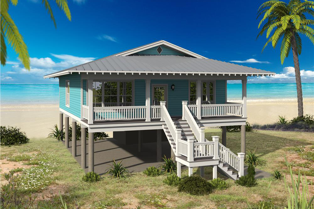 Beach House Plans & Floor Plans | The Plan Collection