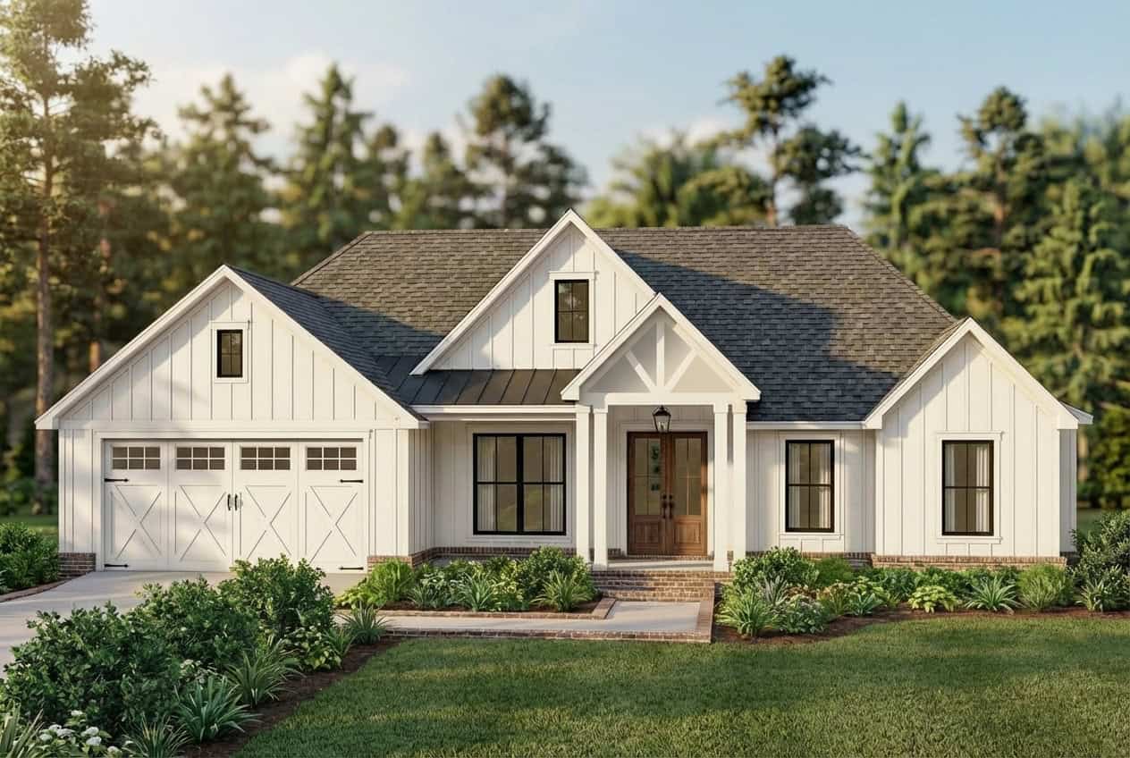 Contemporary House Plans - Home Design HW-2135 # 17394