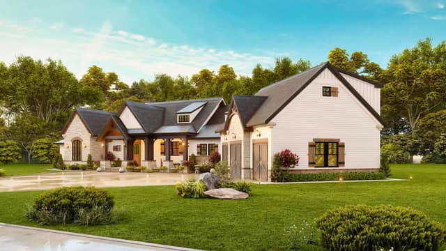 Transitional Farmhouse - 3 Bed, 3.5 Bath, 2484 Sq Ft - #106-1324
