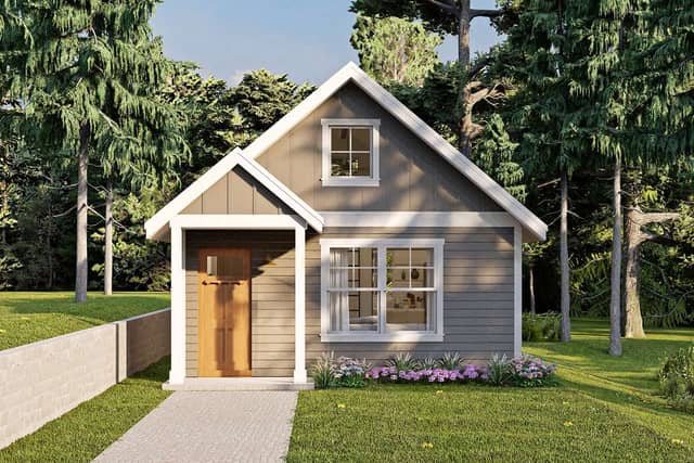 Cottage Style Floor Plan - 619 Sq Ft - #108-2109
