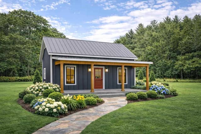 Small House Plans House Plan - 2 Bedrms, 1 Baths - 560 Sq Ft - #123-1171