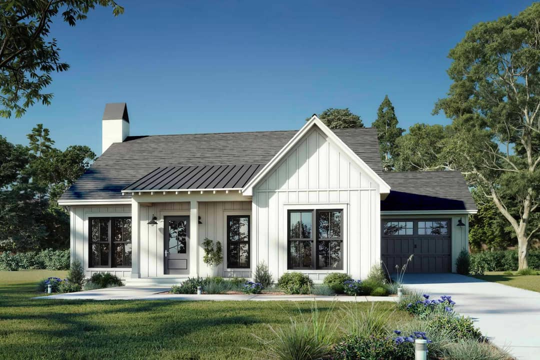 Country House Plan - 2 Bedrms, 2 Baths - 1400 Sq Ft - #142-1543