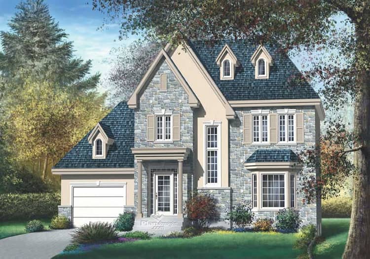 Multi-Level House Plans - Home Design PI-20291 # 12904