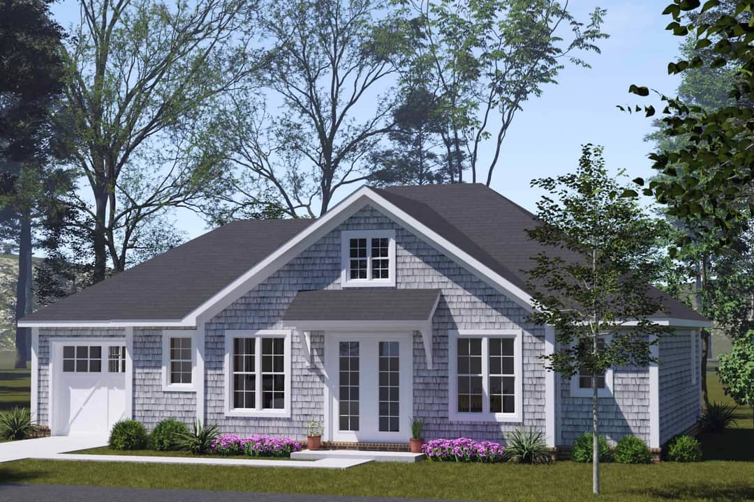 Ranch Floor Plan - 2 Bedrms, 2 Baths - 1049 Sq Ft - #178-1556