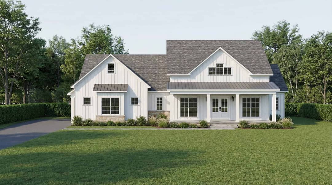 Craftsman House Plan - 3 Bedrms, 3 Baths - 1859 Sq Ft - #193-1395