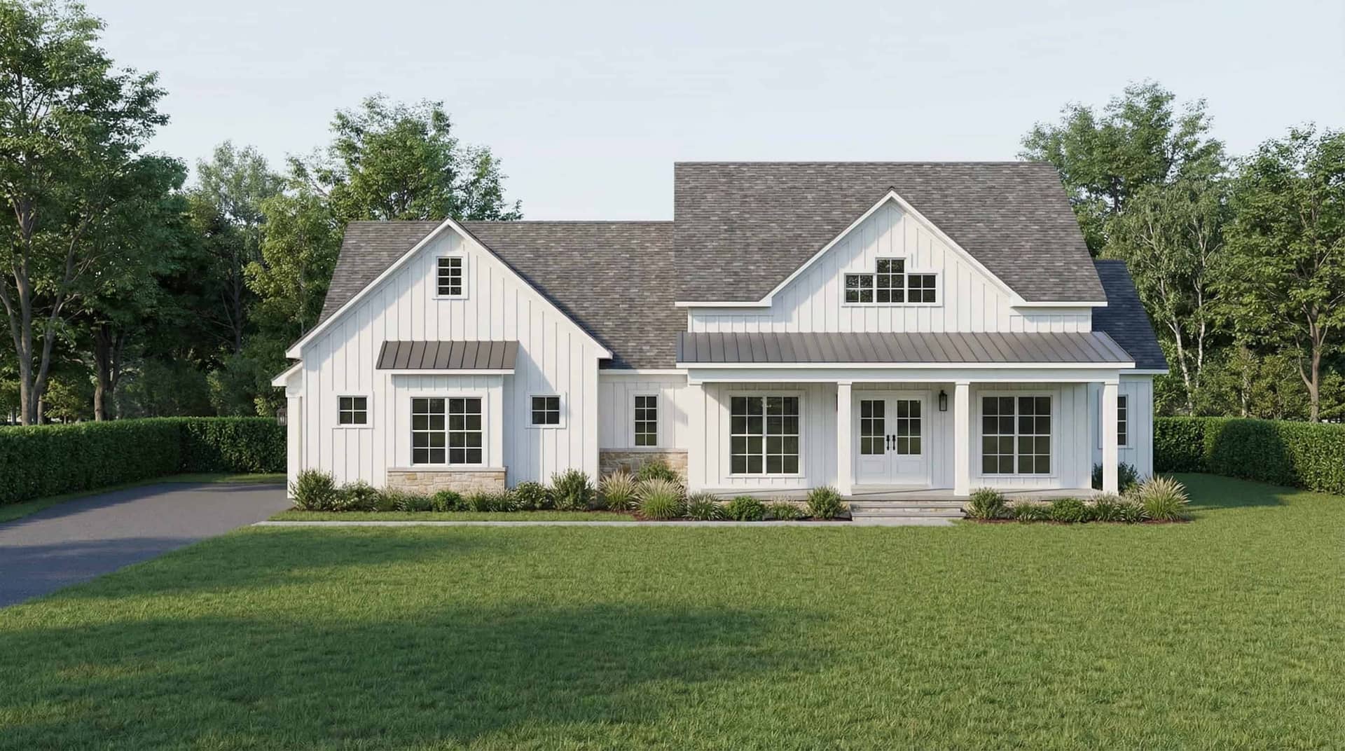 Craftsman House Plan - 3 Bedrms, 3 Baths - 1859 Sq Ft - #193-1395