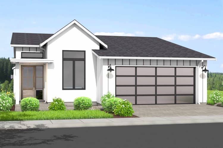 Contemporary Home Plan - 1-3 Bedrms, 1573 - 2612 Sq Ft - #211-1031