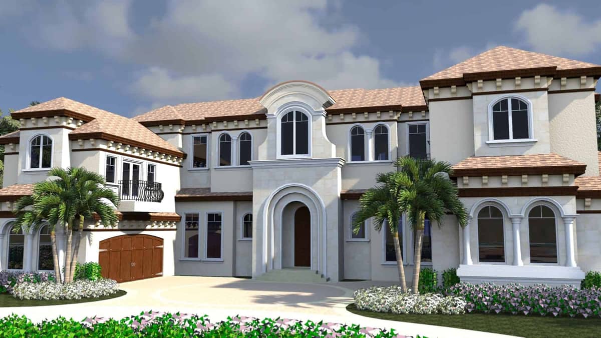 Luxury Floor Plan - 6 Bedrms, 7.5 Baths - 8931 Sq Ft - #219-1006