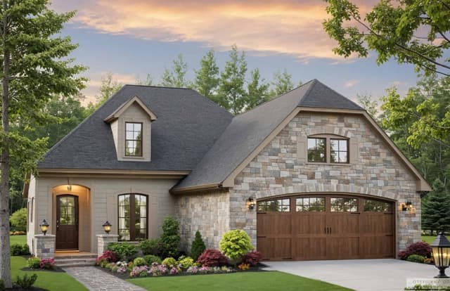 European House Plan - 3 Bedrms, 2.5 Baths - 2000 Sq Ft - #141-1403