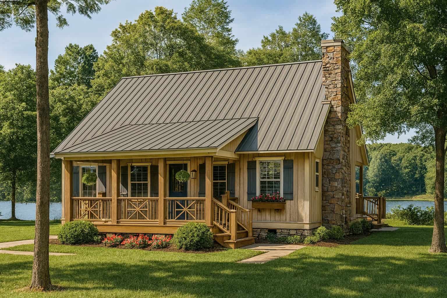 Small, Contemporary, Traditional House Plans - Home Design DDI87-404 # 1958