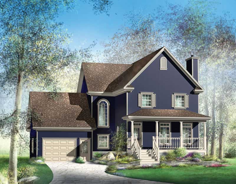 Multi-Level House Plans - Home Design PI-20124 # 12199