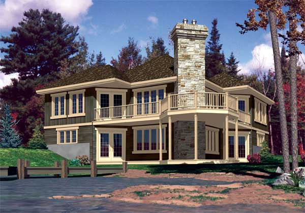 Coastal House Plan - 3 Bedrms, 2 Baths - 1996 Sq Ft - #158-1153