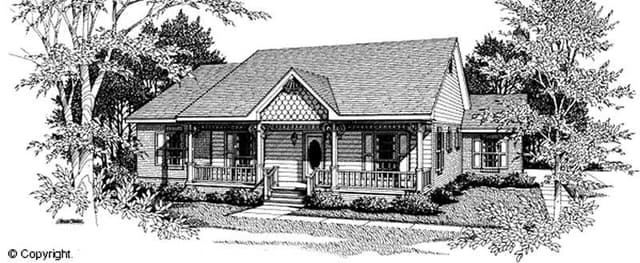 Traditional, Ranch, Farmhouse, Cape Cod House Plans - Home Design VL ...