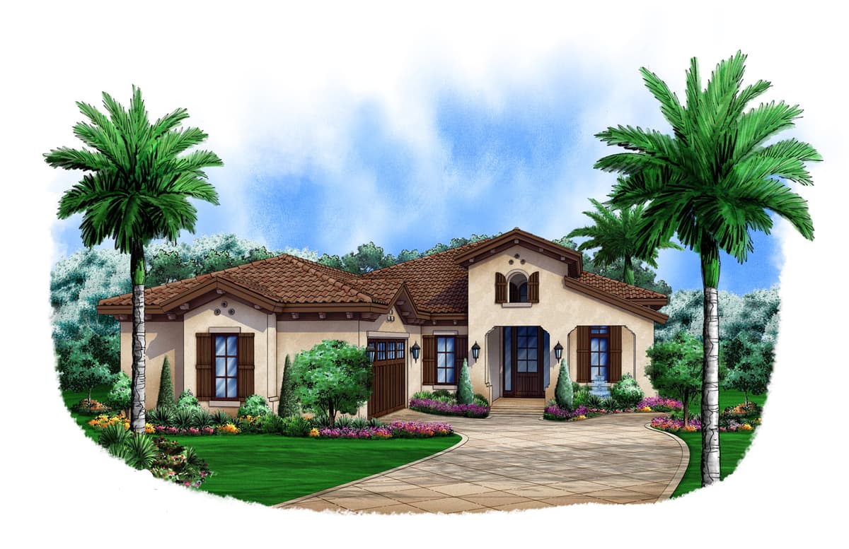 Southwest House Plans & Floor Plans | The Plan Collection