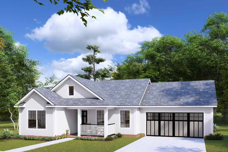 Traditional House Plan - 2 Bedrms, 2 Baths - 960 Sq Ft - #178-1427