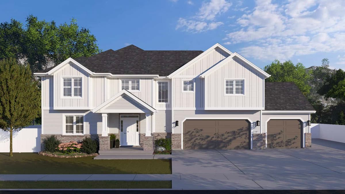 Country Floor Plan - 4-6 Bedrms, 4.5 Baths - 3136-4639 Sq Ft #187-1216