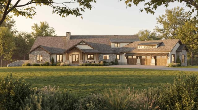 Luxury House Plan - 4 Bedrms, 4.5 Baths - 6762 Sq Ft - #193-1386