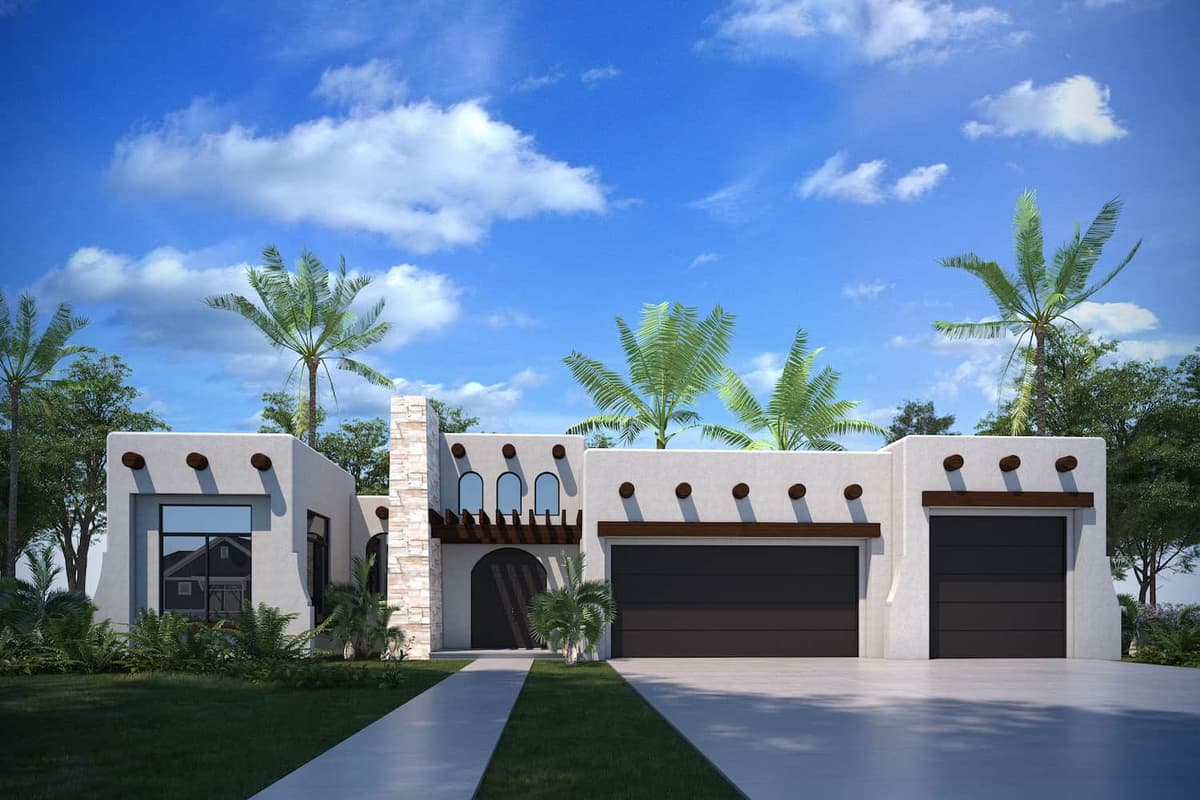 Southwest House Plans & Floor Plans | The Plan Collection