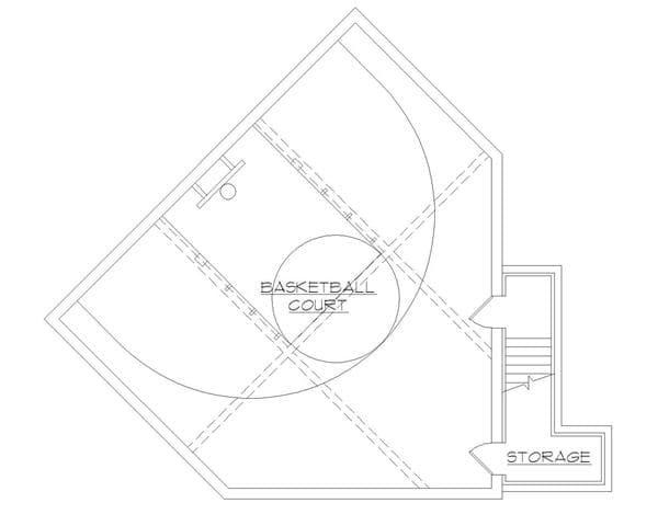 House Plans with Indoor Basketball Court - How-to & Costs